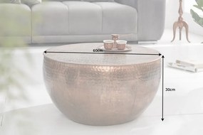 Invicta Konferenční stolek ORIENT II 60cm měděná patina 39535