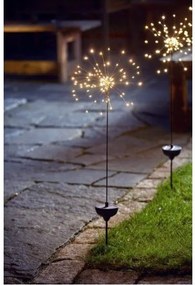 Venkovní solární LED svítidlo s bílými diodami Star Trading Firework, výška 100 cm