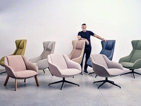 LD SEATING - Křeslo TERRA LOUNGE TE-L,F100L