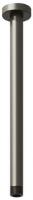 Ravak - Sprchové rameno stropní, 30 cm, kartáčovaný grafit X07P701