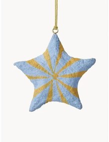 Ozdoby na vánoční stromeček ve tvaru hvězdy Bomuld, 4 ks