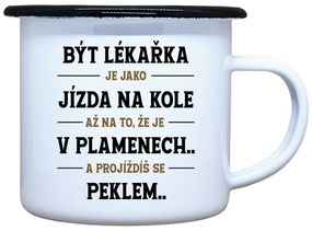 Super plecháček Plecháček s potiskem Být lékařka Objem: 330 ml