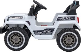 Elektrické autíčko Off Road MOUNTAIN bílé