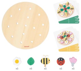 Moje první mandala - didaktická hra - Zahrada