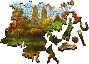 TREFL Wood Craft Origin Dřevěné puzzle Central Park, New York / 501 dí