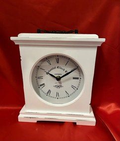 Krbové hodiny London Colonial Clock bílé