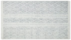 Koberec 160 x 230 cm Arux šedý/bílý