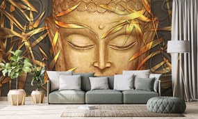 Samolepící tapeta usmívající se Buddha - 450x300 cm