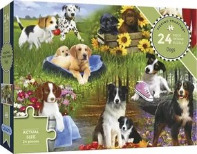 GIBSONS Puzzle Skládáme spolu: Psi / 24 dílků