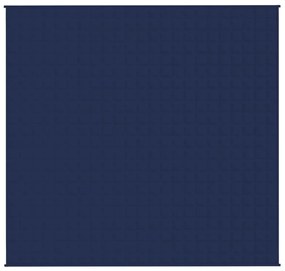 Zátěžová deka modrá 220 x 230 cm 15 kg textil,  3154809