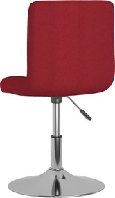 vidaXL Otočná jídelní židle textil [3087470] Barva: Tmavě šedá