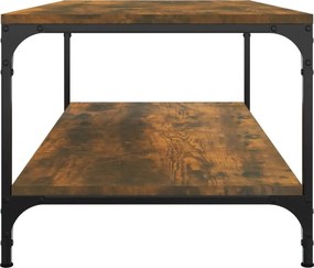 vidaXL Konferenční stolek 100x50x40 cm kompozitní dřevo [819364] Barva: kouřový dub