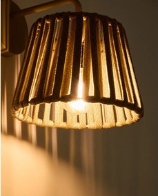 LED nástěnné solární venkovní svítidlo (výška 23 cm) Aldet – Kave Home