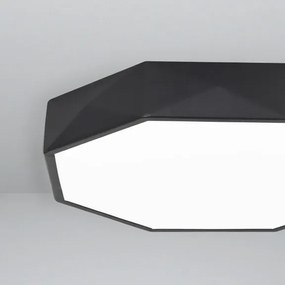 LED stropní svítidlo Eben 40 černé