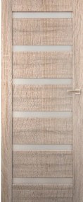 Interiérové dveře vasco doors EVORA model 5 Průchozí rozměr: 70 x 197 cm, Orientace dveří: Levé dveře, Dekor: Ořech muškátový