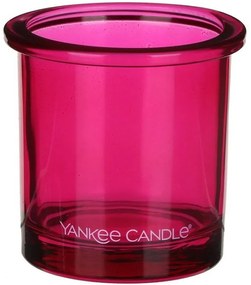 Yankee Candle – svícen na votivní svíčku Pop, růžová