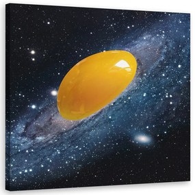 Gario Obraz na plátně Vtipný obrázek vesmírné hvězdy - Bekir Ceylan Rozměry: 30 x 30 cm