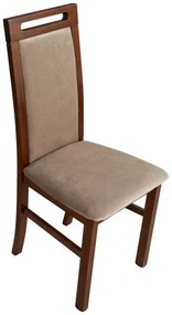 Drewmix jídelní židle ROMA 6 dřevo: bílá, látka: látka s doplatkem