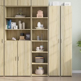 Skříň highboard dub sonoma 45 x 41 x 185 cm kompozitní dřevo
