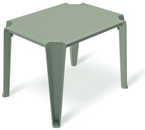 Zahradní konferenční stolek LOTTIES 77x59x56,5 cm zelený