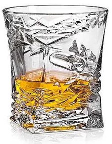 Crystal Bohemia Sklenice na whisky SAMURAI 240 ml, 6 ks