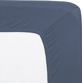 Florella Prostěradlo Solit Jersey Jeans, 90-100x200 cm
