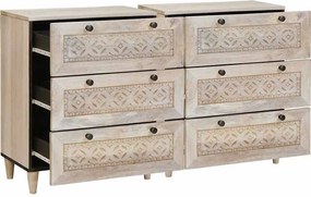 Servírovací skříň 2 ks 120 x 33,5 x 75 cm Bílá 3310070