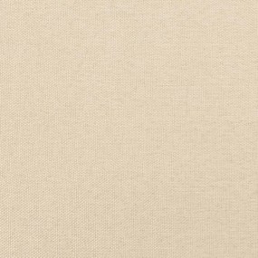 Box spring postel s matrací krémová 120x190 cm textil 3269688