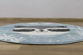 Dětský koberec Lima C884A modrý / krémový