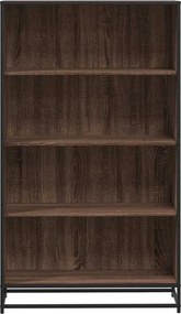 Knihovna hnědý dub 80,5 x 35 x 139 cm kompozitní dřevo 3300849