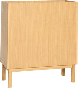 Skříňka v dekoru dubu v přírodní barvě 80x90x40 cm Ark – Hübsch