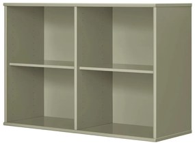 Khaki závěsná knihovna 89x61x32,5 cm Mistral – Hammel Furniture