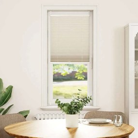 Plisované žaluzie / rolety Plisse 40 x 125 cm - krémové 240618