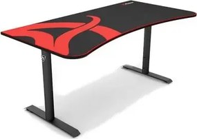 AROZZI ARENA Gaming Desk herní stůl černý s logem / D:160cm / Š: 71-82