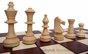 dřevěné šachy tradiční CONSUL 135 mad