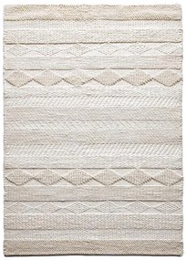 Diamond Carpets India, Ručně vázaný kusový koberec Winter DESP P88 Mohair White, 140x200, bílá, ložnice