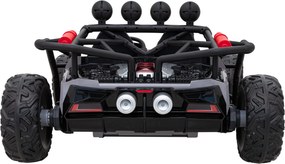 Ramiz Elektrická bugina Racing 5 pro děti +3 šedá + motory 2x200W + dálkové ovládání + pomalý start