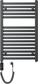 Mexen Helios, elektrické topné těleso 800 x 500 mm, 600 W, antracitová, W103-0800-500-2600-66