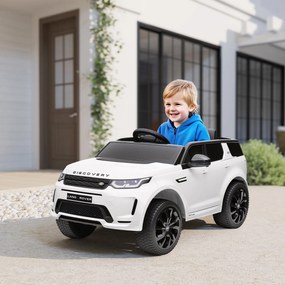 AIYAPLAY Dětské Elektrické Auto 12V Land Rover Discovery Sport s 2.4G Dálkovým Ovládáním, Hudbou, Klaksonem, LED Světly, USB/MP3 Připojením, 3-5 km/h,