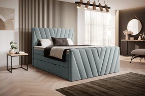 Dvojlůžko boxspring CANDICE - Savoi 100 - 160x200cm