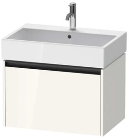Duravit Ketho.2 - Umyvadlová skříňka 44x68x46 cm, 1 zásuvka, lesklá bílá K25076022220000