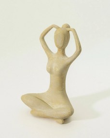 Figurka jogínky Asana III 6x6x10 cm