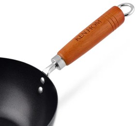 Ken Hom wok pánev z uhlíkové oceli 35cm, řada Classic