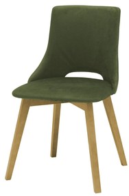 Bradop Jídelní židle celočalouněná VENDULA Z213 | Látka: 250 - MAGIC-VELVET-250,Provedení: W - W