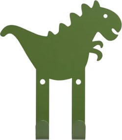 Kovový háček na stěnu Dinosaur Green  Tranquillo