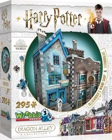 WREBBIT 3D puzzle Harry Potter: Obchod s hůlkami pana Olivandera a Scr
