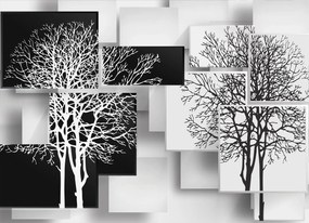 Malvis ® Tapeta 3D stromy Vel. (šířka x výška): 360 x 260 cm