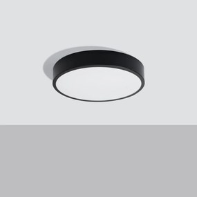 Sollux Lighting Stropní svítidlo ONYX 40 černá LED 3000K