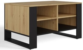 Konferenční stolek MODERN 4P dub artisan + černá