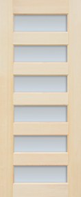 Posuvné Interiérové dveře Radex dřevěné MANHATTAN 6S Šířka dveří: 100 cm